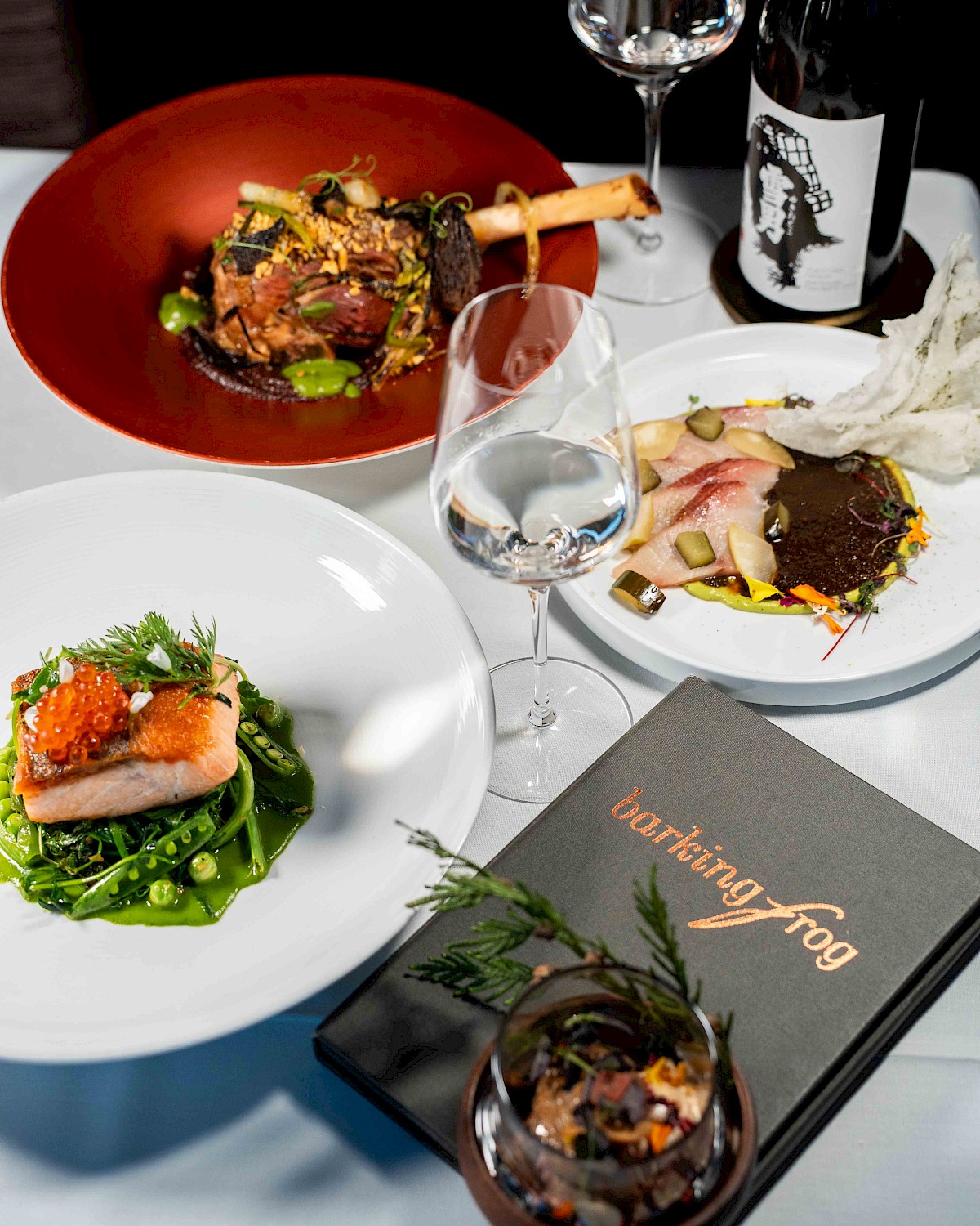 Father's Day Dinner at Barking Frog